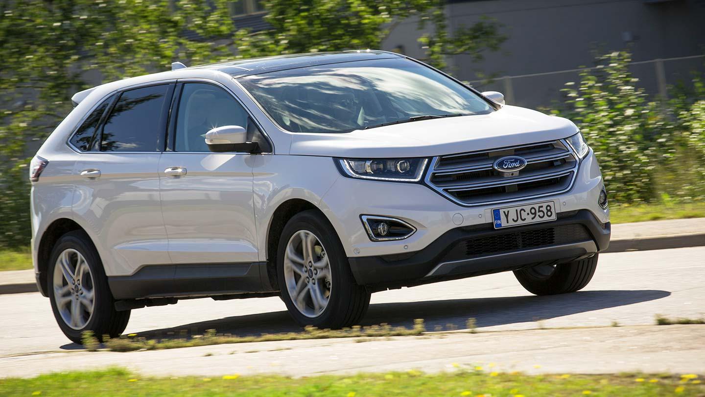 Koeajo: näköä, kokoa ja mukavuutta – Ford Edge