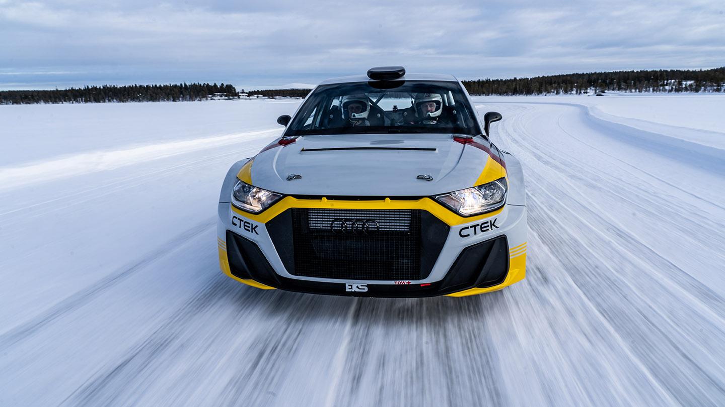 Ruotsalaistiimin luomus: Audi A1 Quattro -ralliauto legendaarisissa ...
