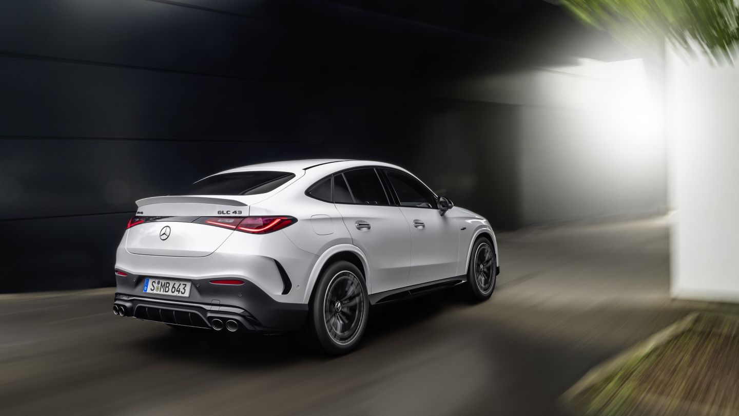 Mercedes-AMG GLC Coupé on aito ankanpyrstö-Mersu